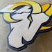 LA RAMS Wood Sign - Etsy