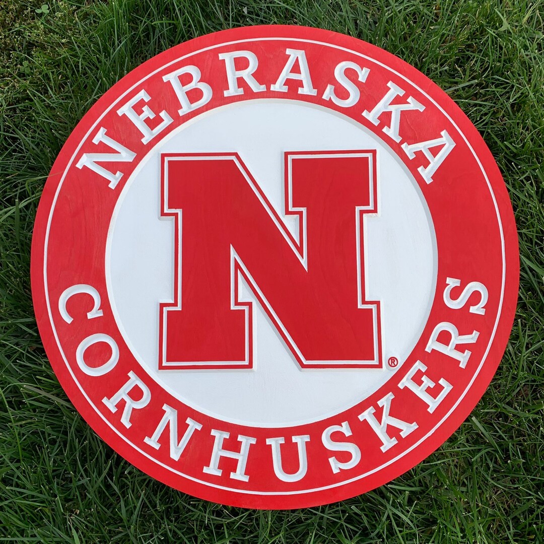 Nebraska Cornhuskers 3D Wood Sign - Etsy