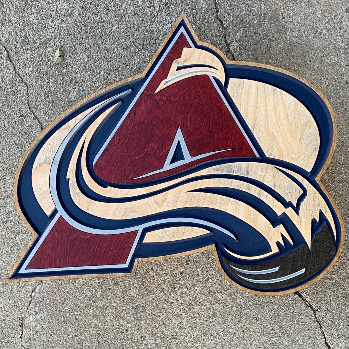 Colorado Avalanche 3D Wood Sign - Etsy