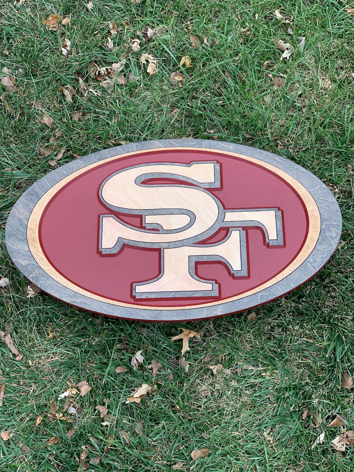 San Francisco 49ers 3d Wood Sign - Etsy