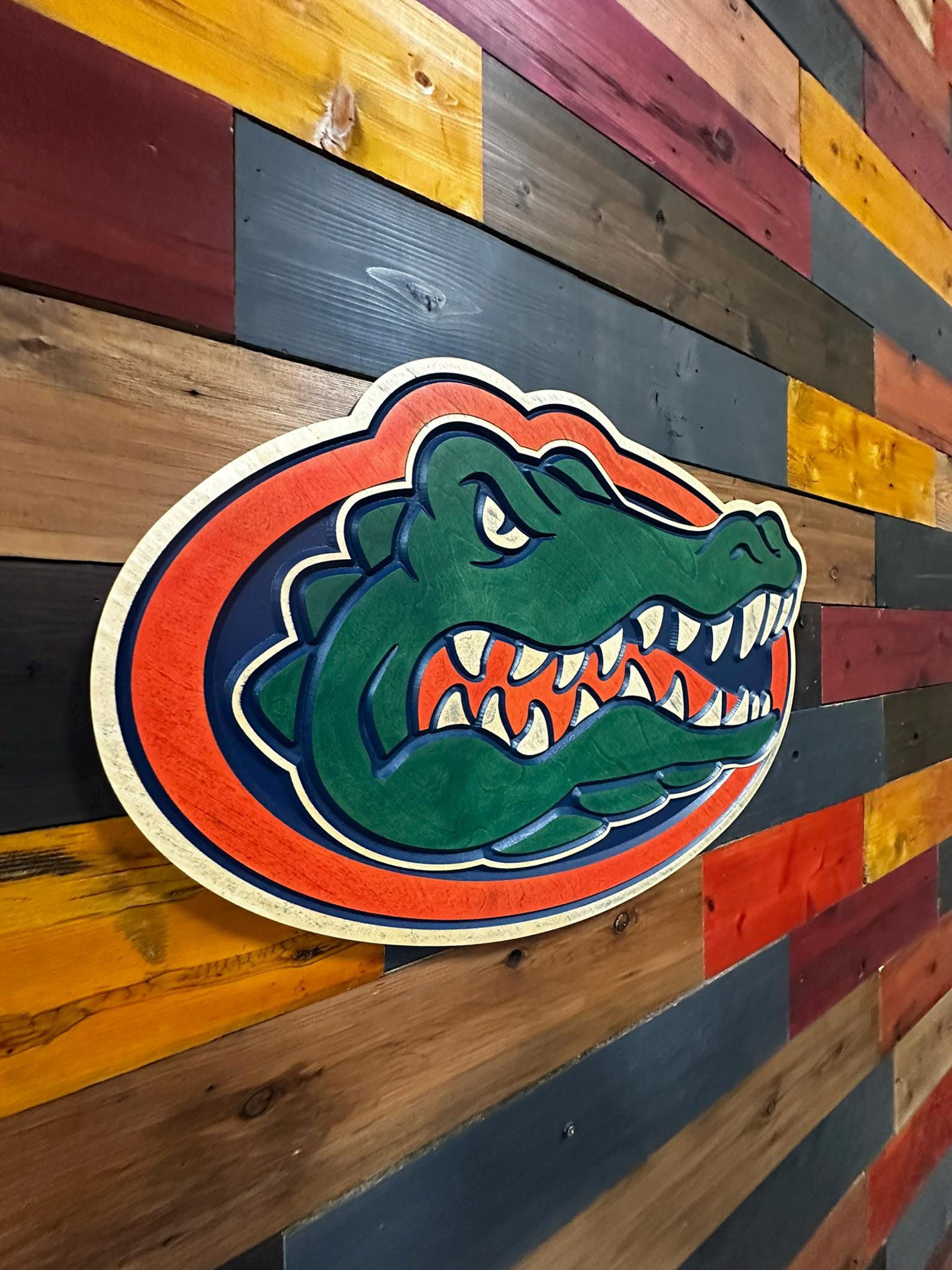Florida State Gators 3D Wood Sign - Etsy