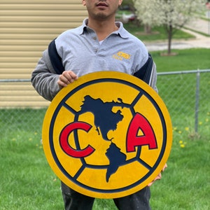 Club América 3D Wood Sign - Etsy