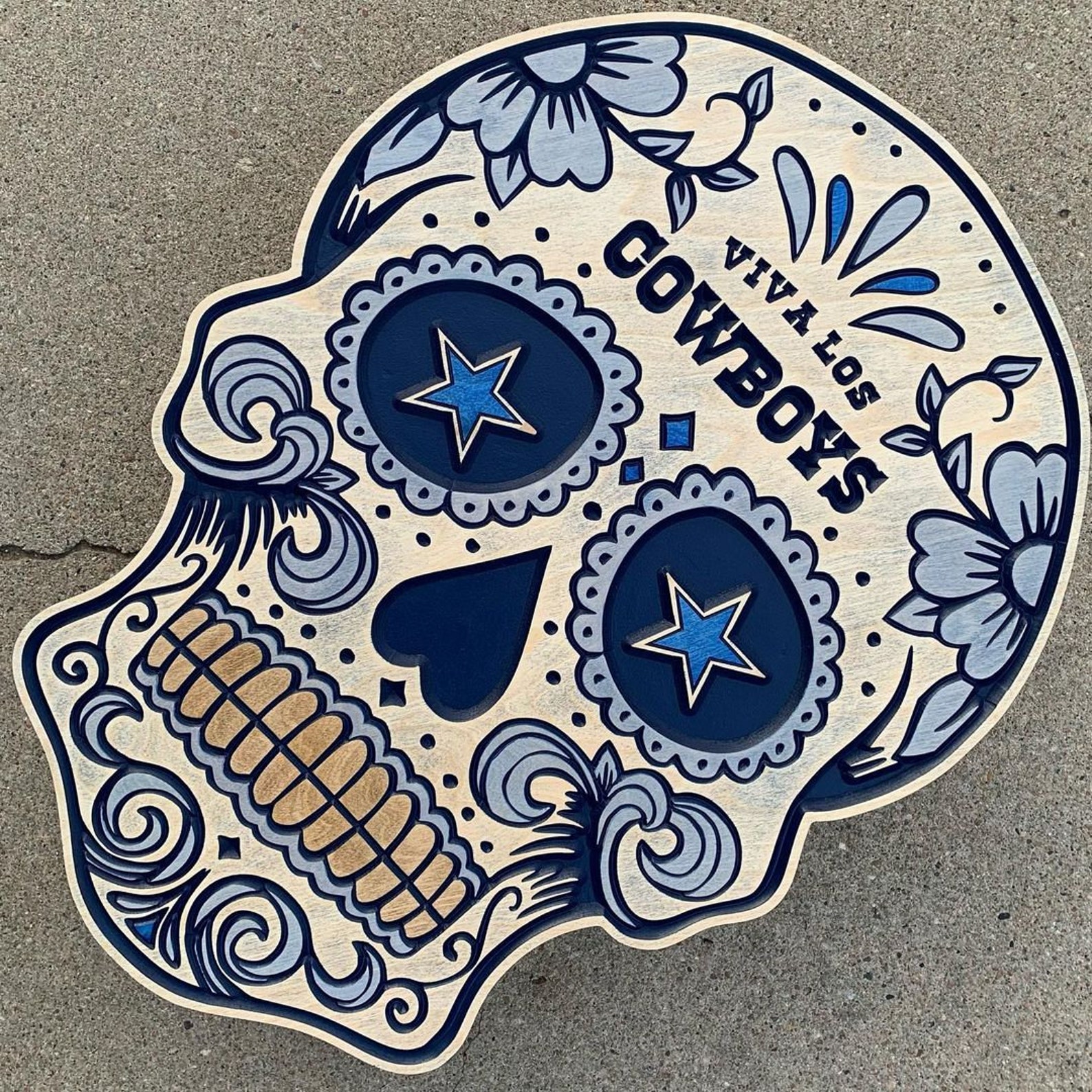 Dallas Cowboys 3D Unique Custom Wooden Sign - Etsy