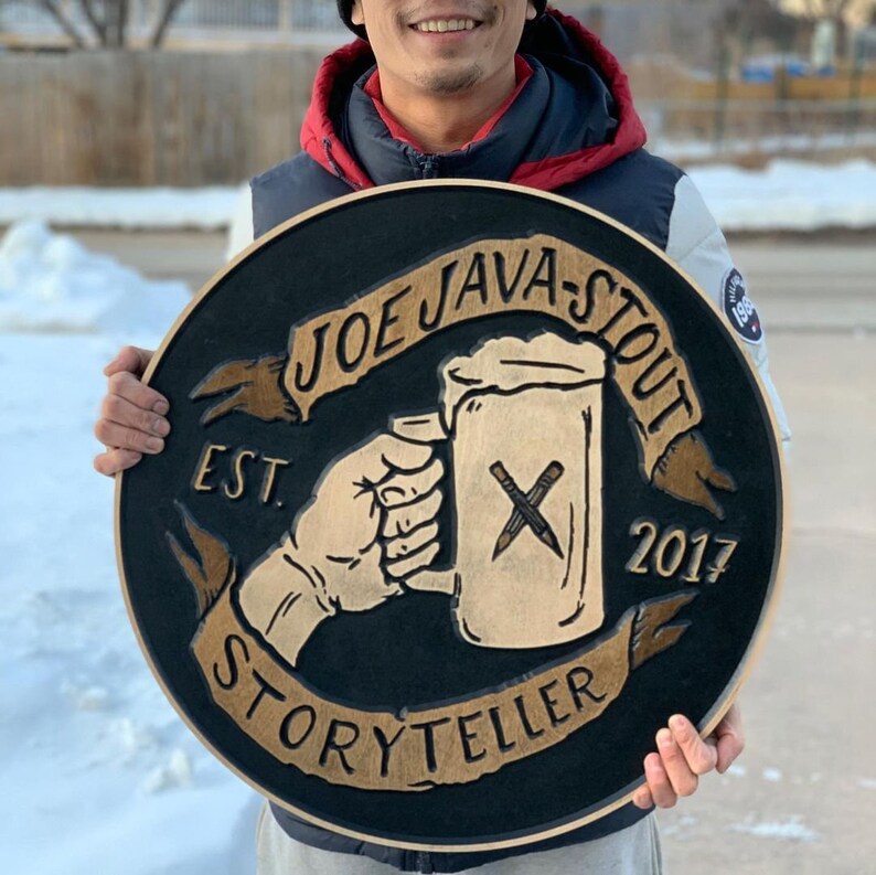 Custom Signage 3D Wood Carving We Can Make Any Design. - Etsy