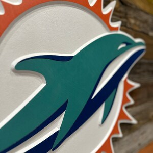 Miami Dolphins Wood Sign Wall Decor - Etsy