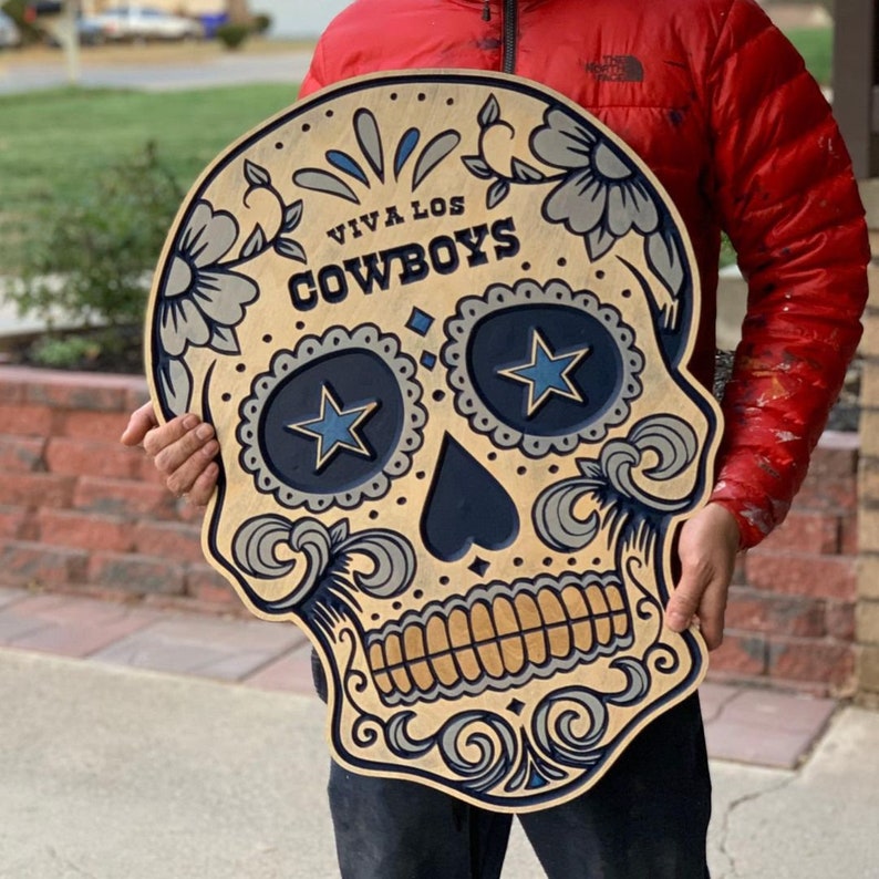 Dallas Cowboys 3D Unique Custom Wooden Sign | Etsy
