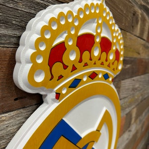 Real Madrid C.F. Unique Custom 3D Wooden Wall Sign - Etsy