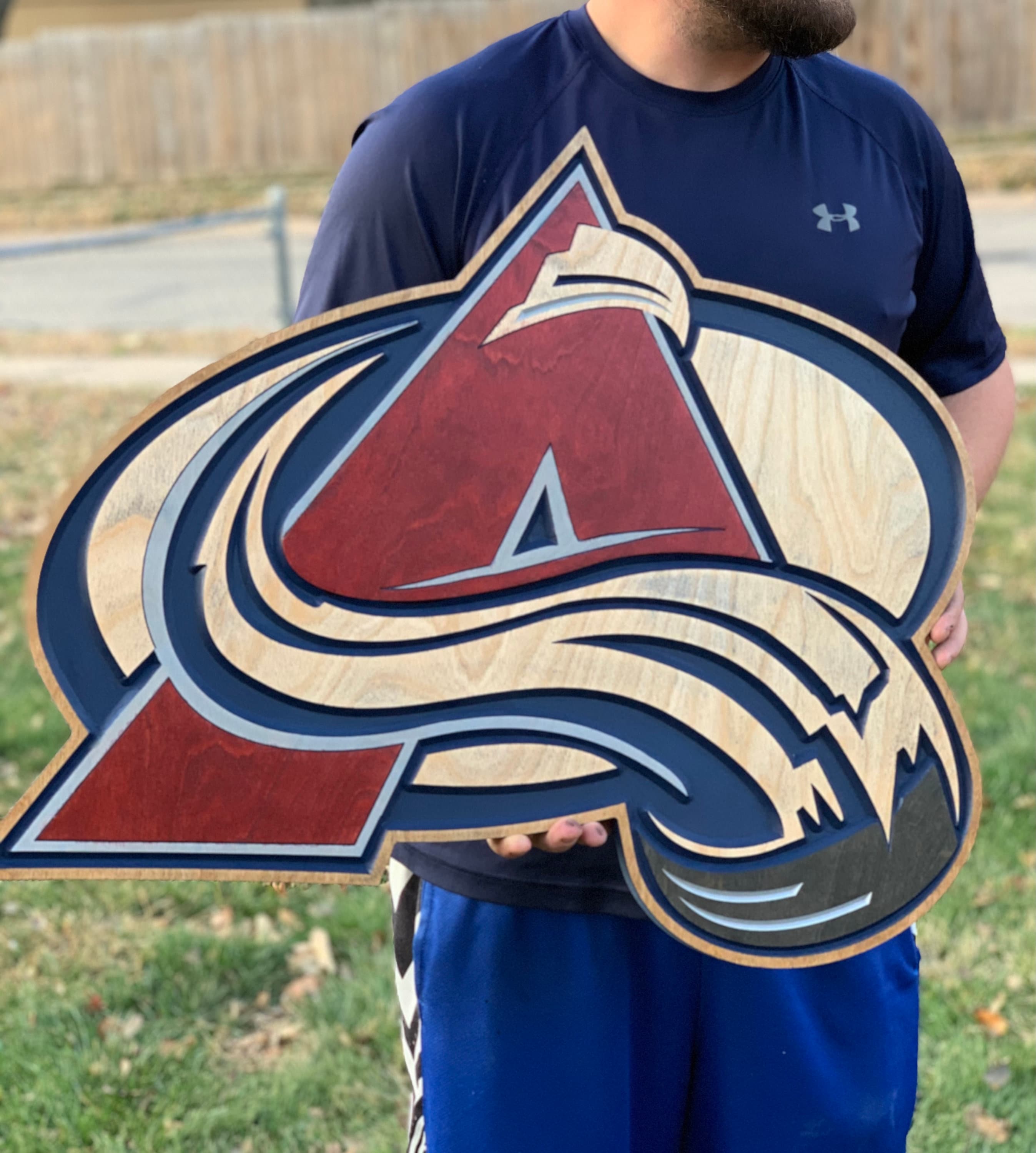Colorado Avalanche 3D Wood Sign - Etsy