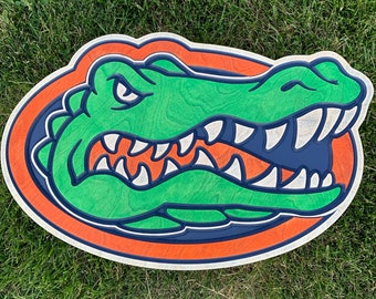 Florida Gators Wood Welcome to the Swamp Sign - Etsy