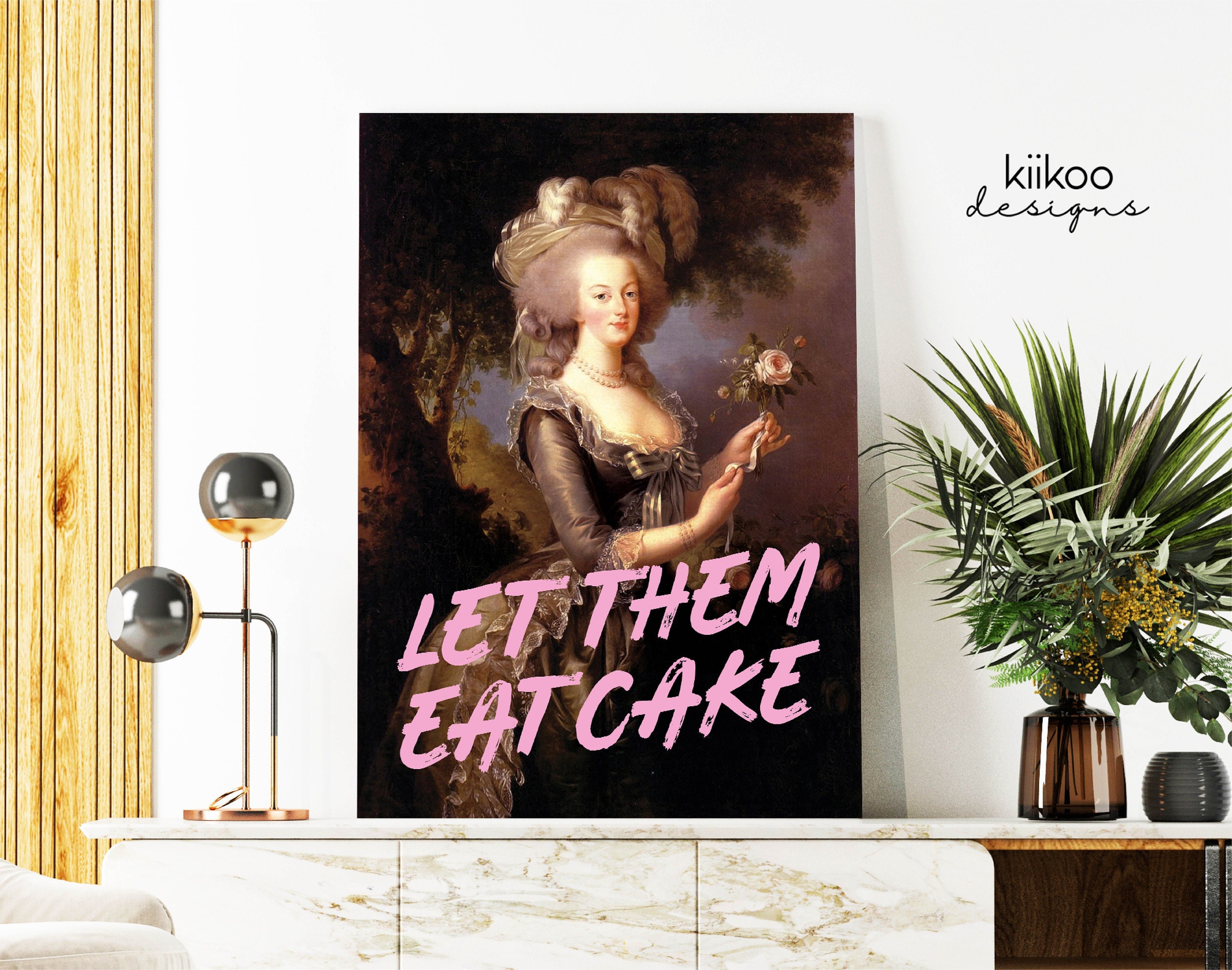 Marie Antoinette Let Them Eat Cake Poster
