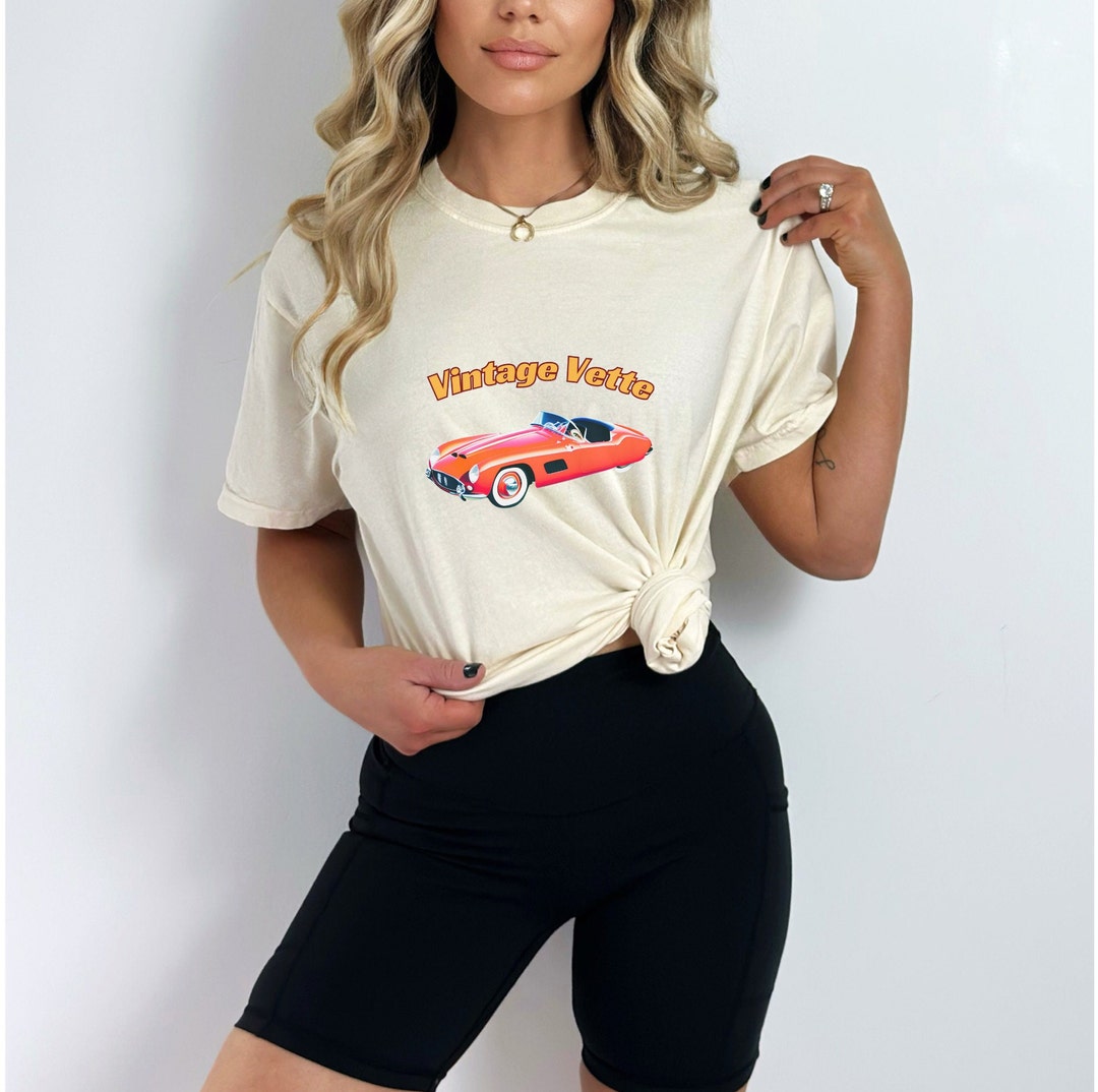 Vintage Vette - Corvette Lover Car Enthusiast T-shirt - Corvette Shirt ...