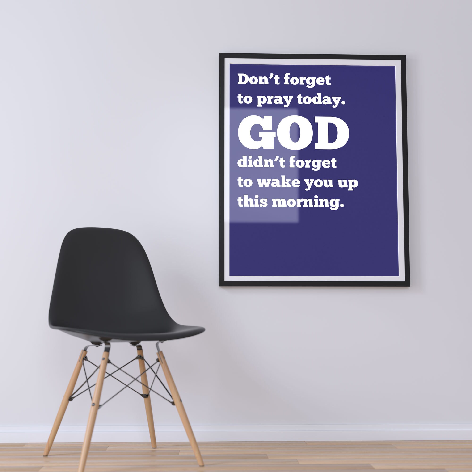 Don't Forget to Pray Today Poster - Etsy UK