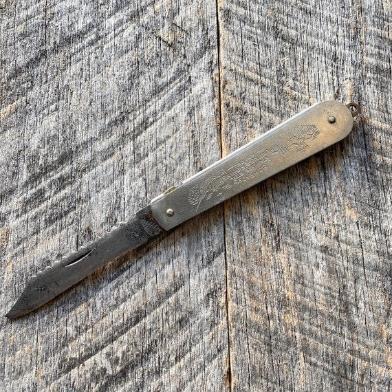 Vintage G.schrade's Hunting & Fishing Knife Stainless | Etsy