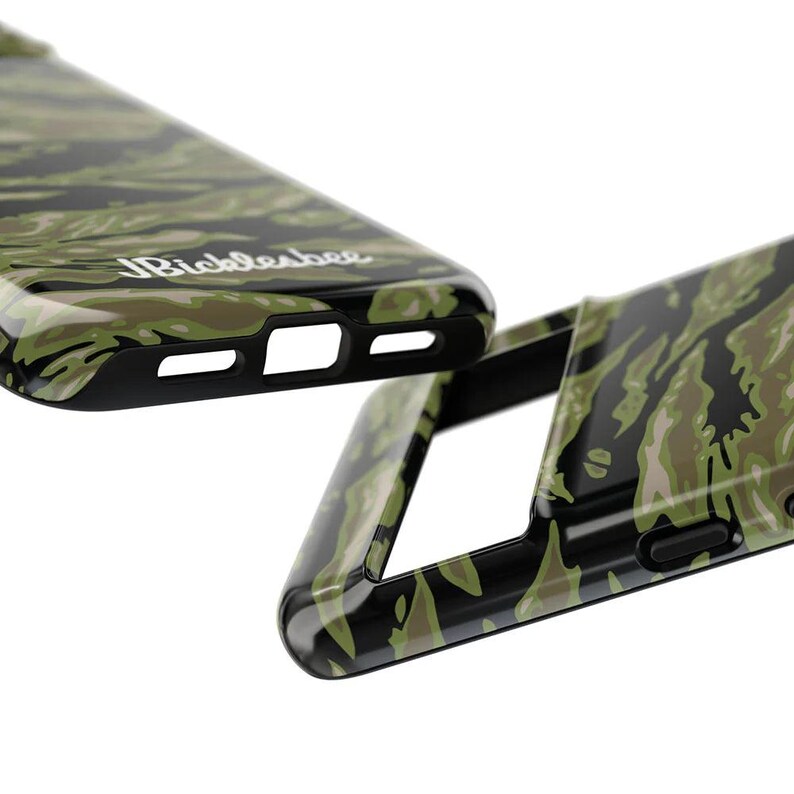 Retro Woodland Camo Tiger Stripe Pixel Tough Case - Etsy