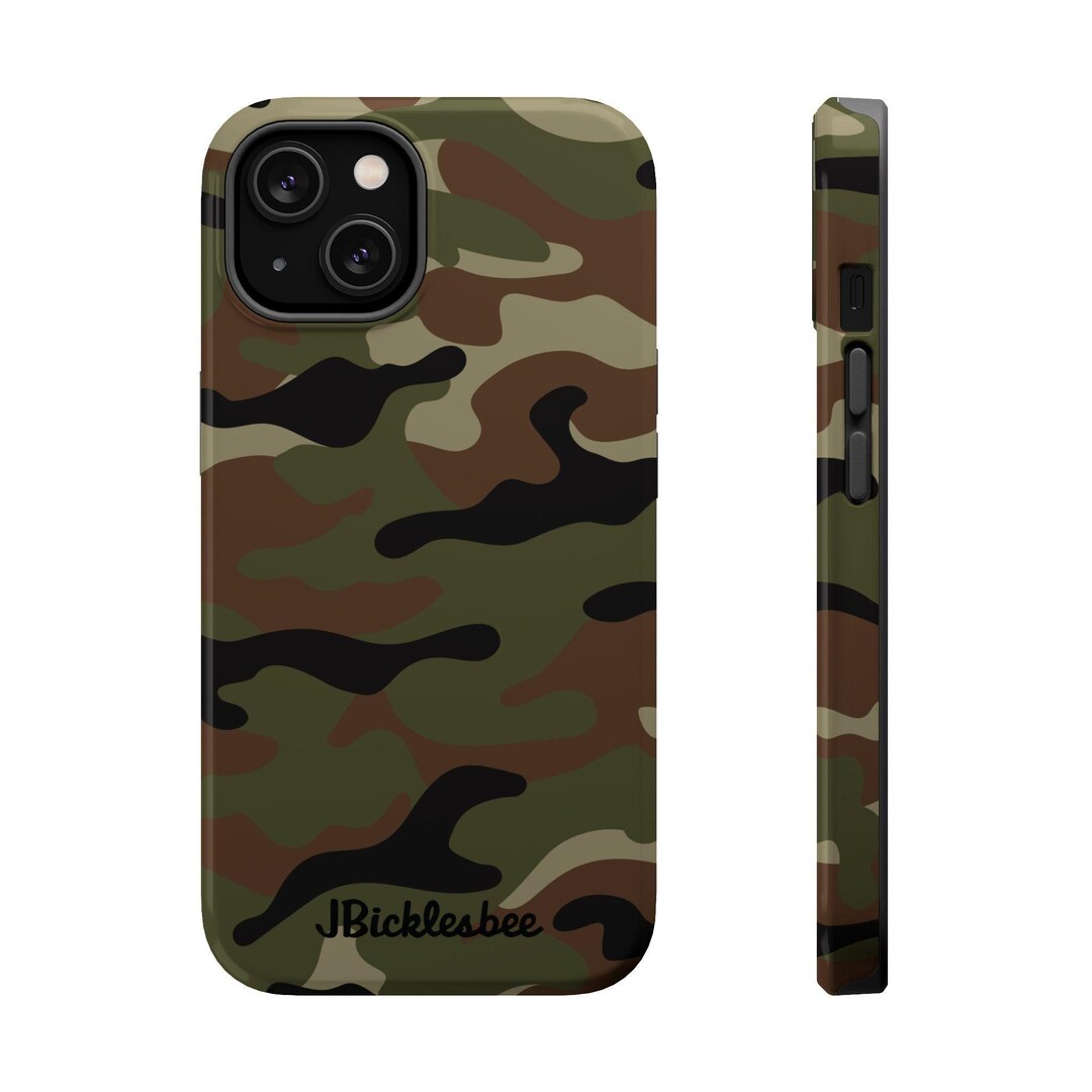 Retro Woodland Recon Camo Magsafe iPhone Tough Case - Etsy