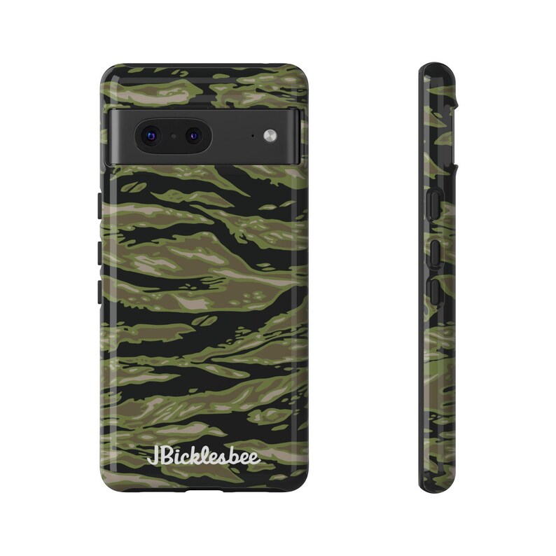 Retro Woodland Camo Tiger Stripe Pixel Tough Case - Etsy