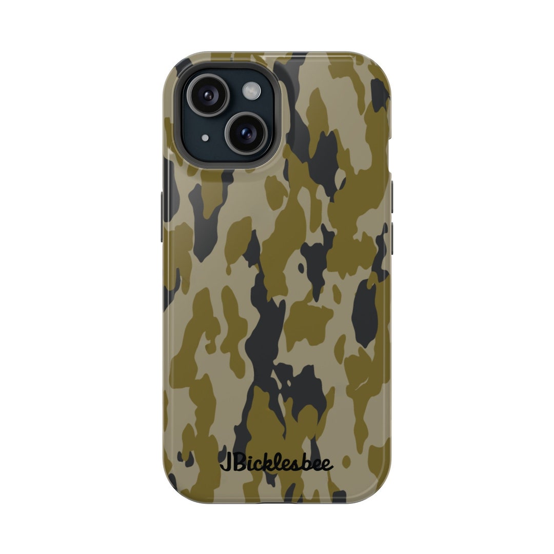 Retro Bark Camo Magsafe Tough iPhone Case - Etsy