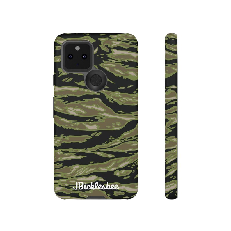 Retro Woodland Camo Tiger Stripe Pixel Tough Case - Etsy