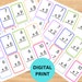 Math Multiplication Flash Cards - Etsy