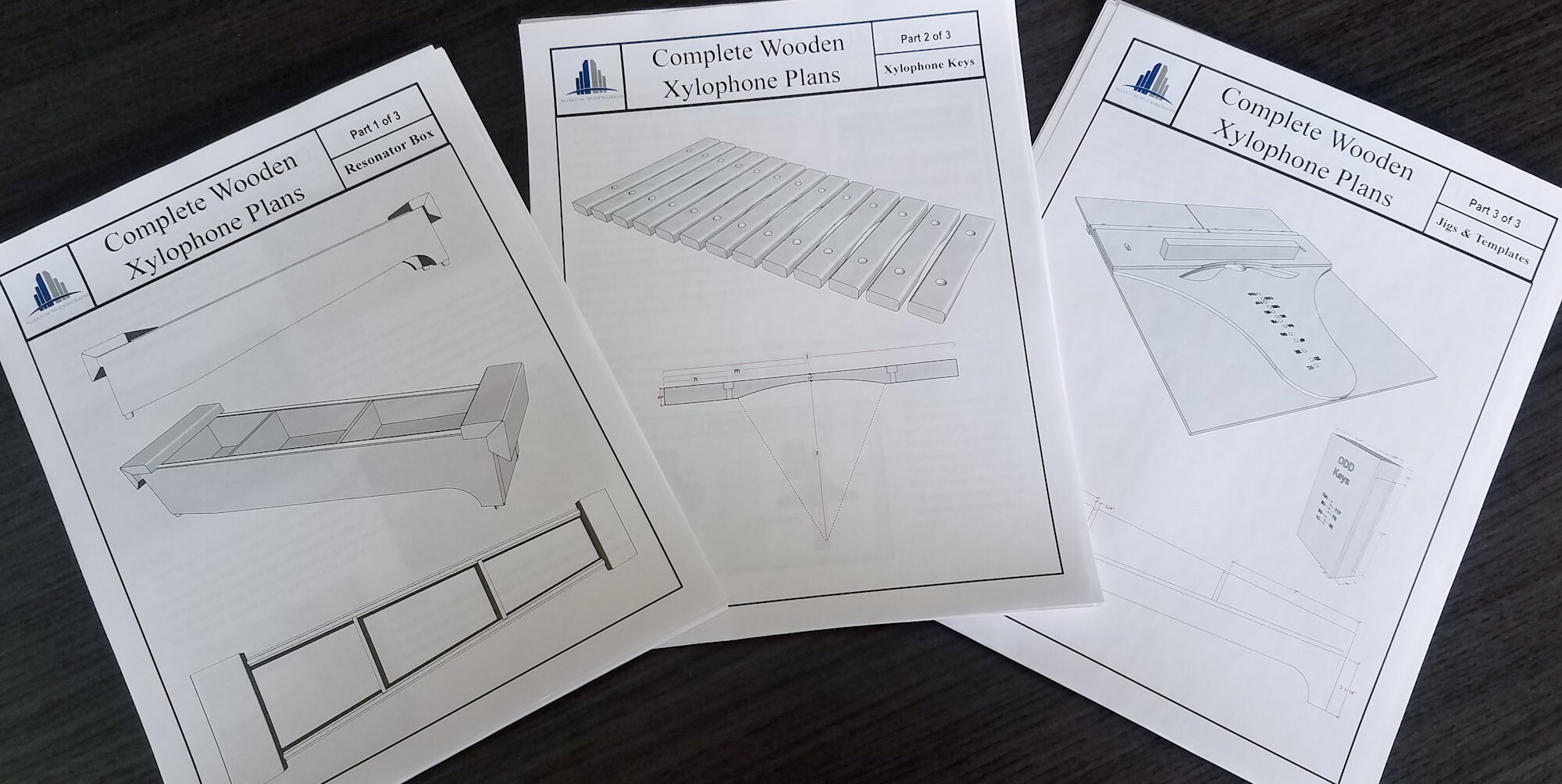 Build Your Own DIY Wooden Xylophone Complete Plans - Etsy Australia