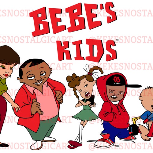 Bebe's Kids Svgs Bebe's Kids Png 90's Cartoons - Etsy