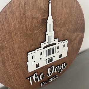 Custom LDS Temple Home Decor LDS Wedding Gift Beautiful LDS Home Decor ...