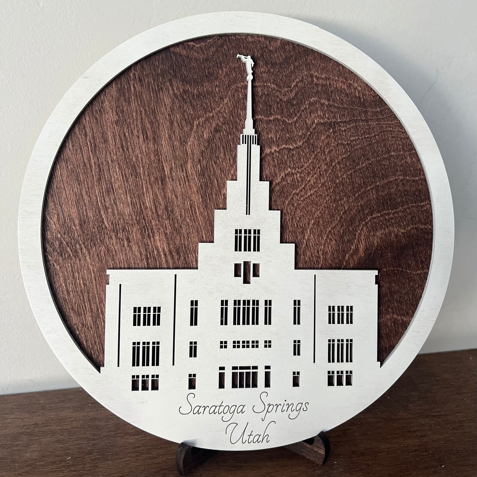 Beautiful Temple Sign Temple Decor LDS Temple Wedding Gift - Etsy