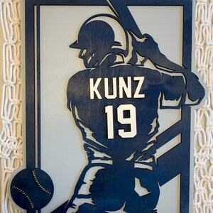 Personalized Baseball Plaque Baseball Gift Baseball Season Gift ...