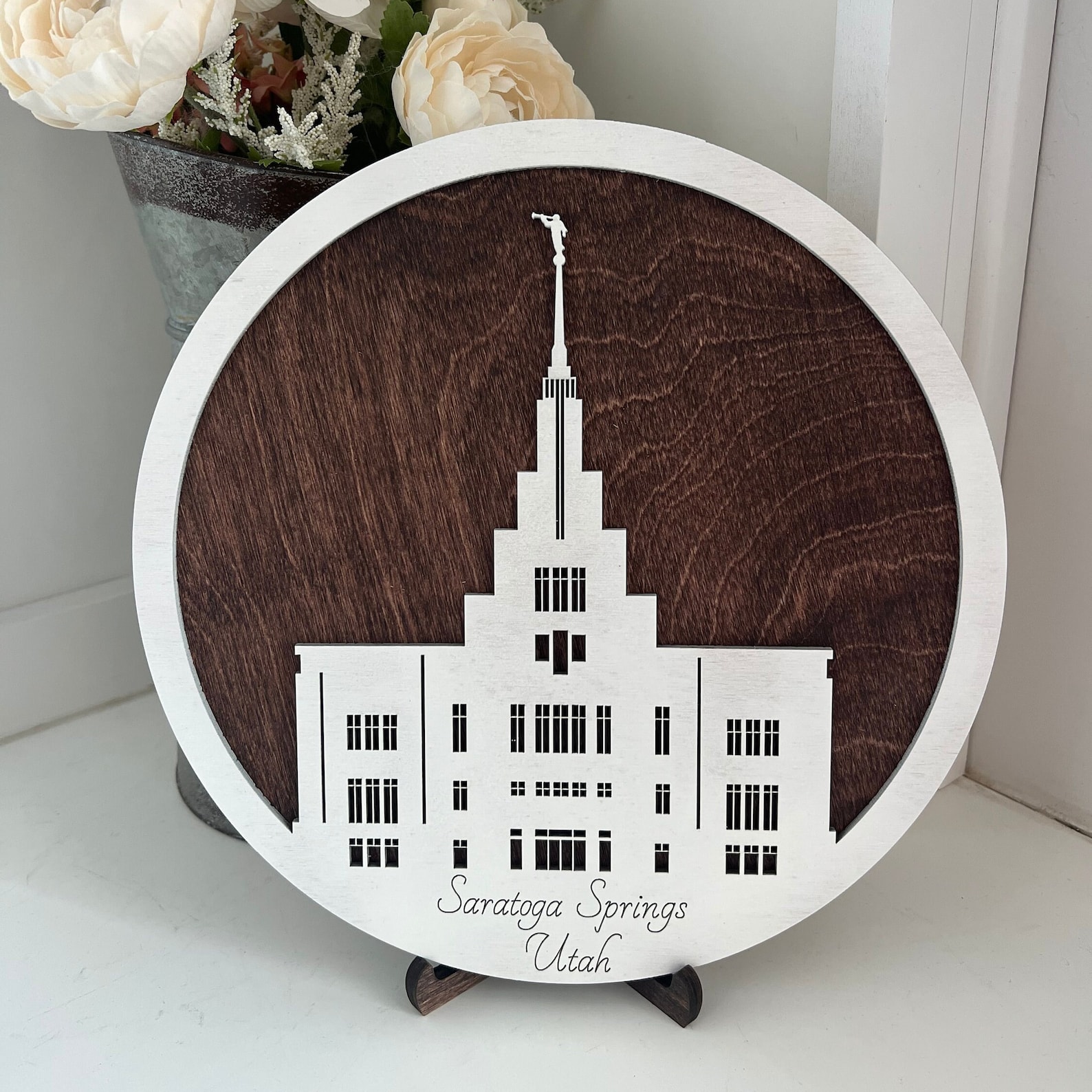 Beautiful Temple Sign Temple Decor LDS Temple Wedding Gift - Etsy