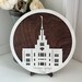 Beautiful Temple Sign Temple Decor LDS Temple Wedding Gift - Etsy