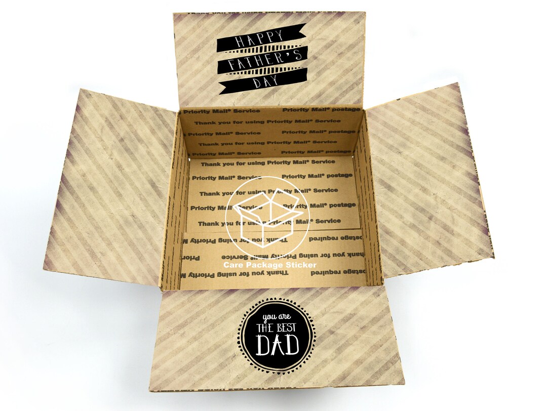 Fathers Day Care Package / Gift Box for Dad / Long Distance Care ...