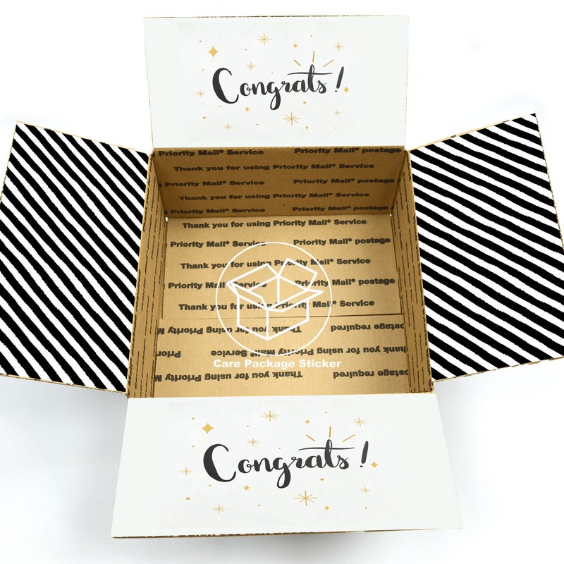 Congratulations Stickers - Etsy