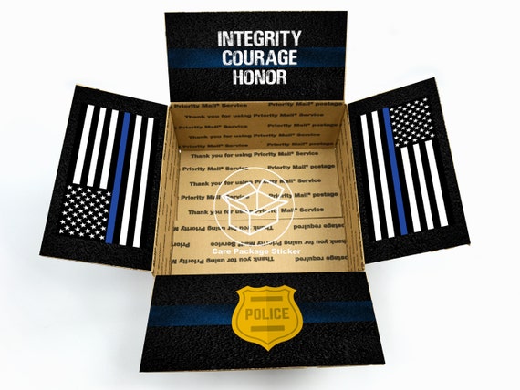 Police Officer Gift Box / Law Enforcement Appreciation Care - Etsy