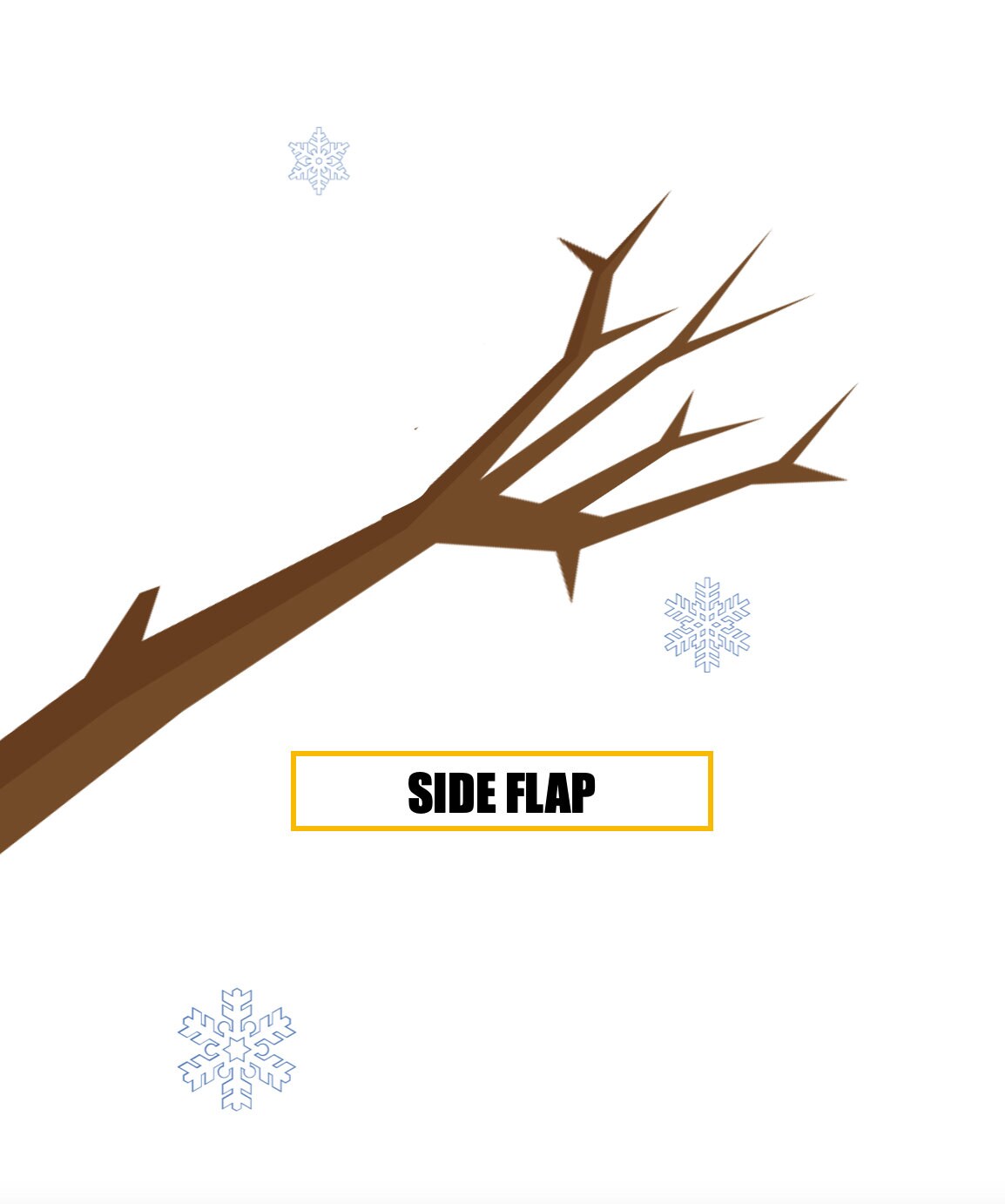 Christmas Care Package Stickers / Snowman Shipping Gift Box / Winter ...