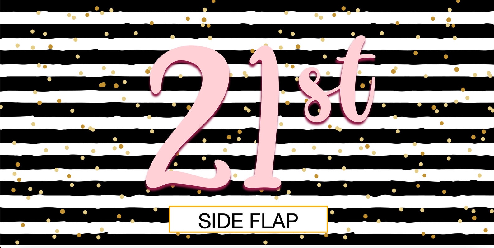 21st Birthday Care Package Stickers / Custom Birthday Package - Etsy