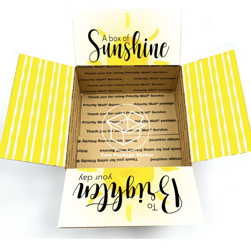Sunshine Box Printable - Etsy