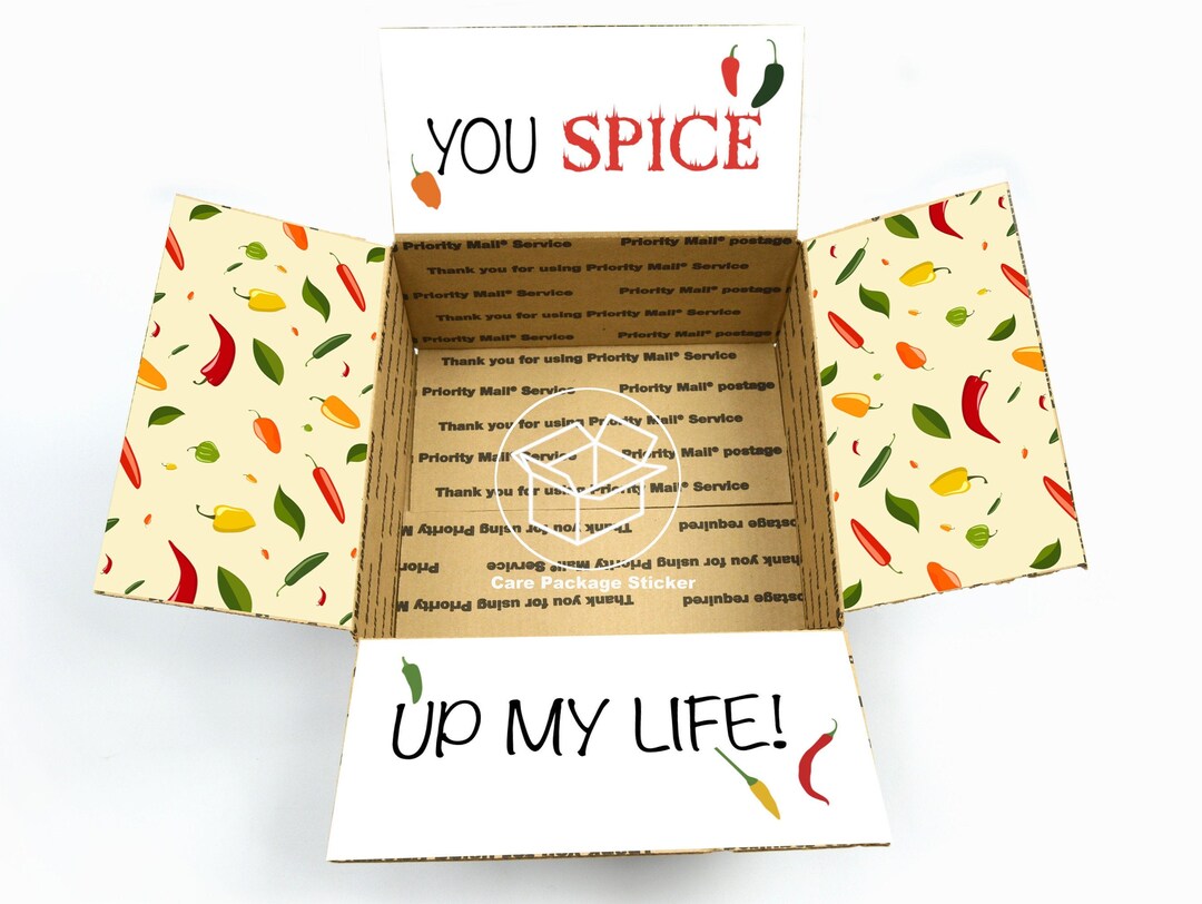 Snack Deployment Box for Boyfriend / Pun Joke College Care Package ...