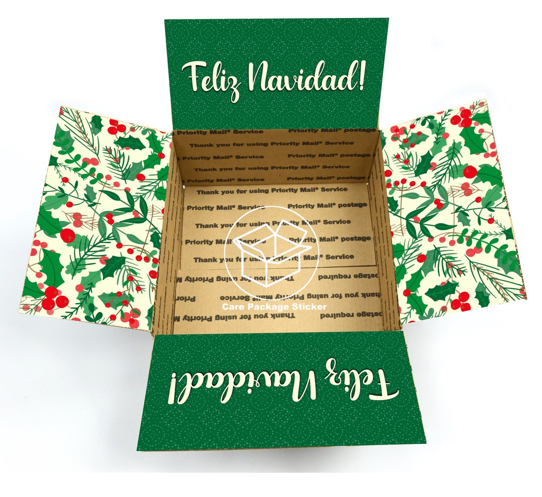 Christmas Care Package / Feliz Navidad Box / Long Distance Relationship ...