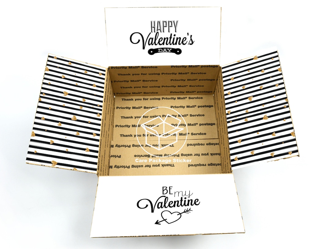 Valentine's Day Care Package / Long Distance Relationship Box for ...