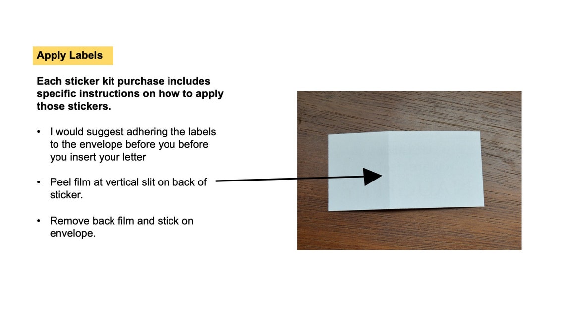 12 Open When Letter Label Stickers / Long Distance College Student Gift ...