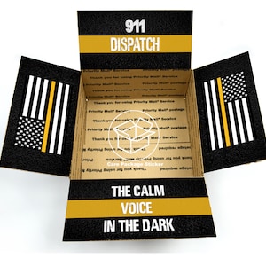 911 Dispatcher Gift Box / Emergency First Respnder Care Package / Thin ...
