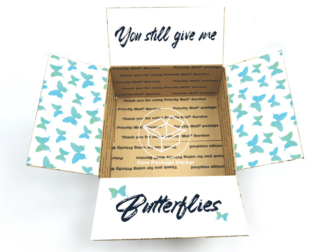 Long Distance Relationship Gift for Boyfriend / Care Package Flaps ...