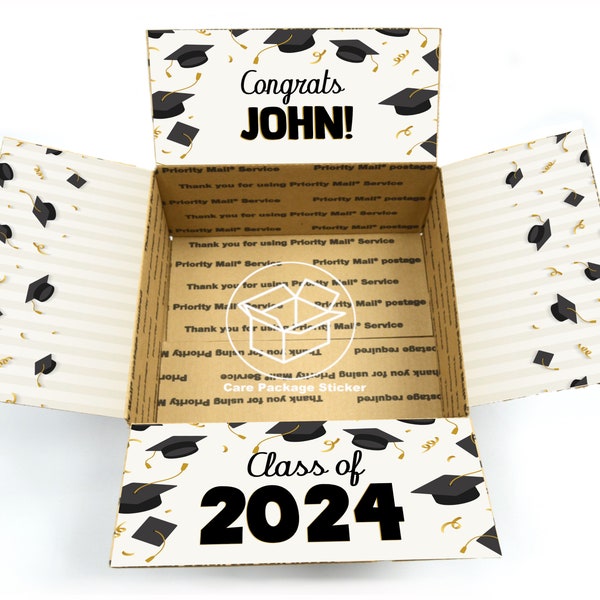 Custom Card Box Graduation - Etsy