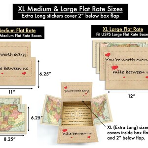 One Day Closer Care Package Flap Stickers / One Day Stronger / Military ...