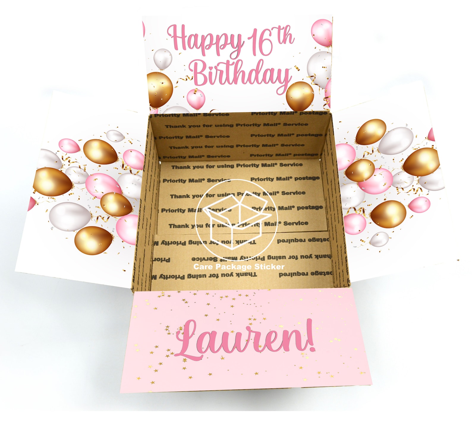 Birthday Box for Her / Choose Age / Custom Personalized Name / Teen ...