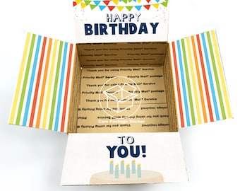 Care Package Sticker Kit Happy Birthday Candles/deployment/military ...