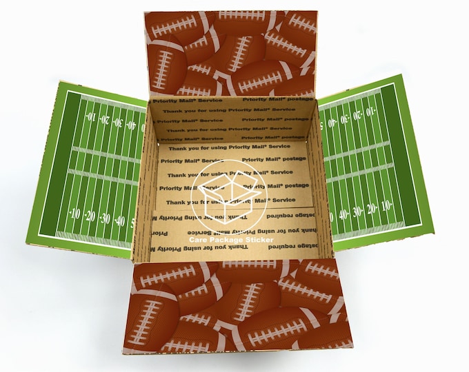 Football Gift Box / Sports College Care Package Stickers / - Etsy