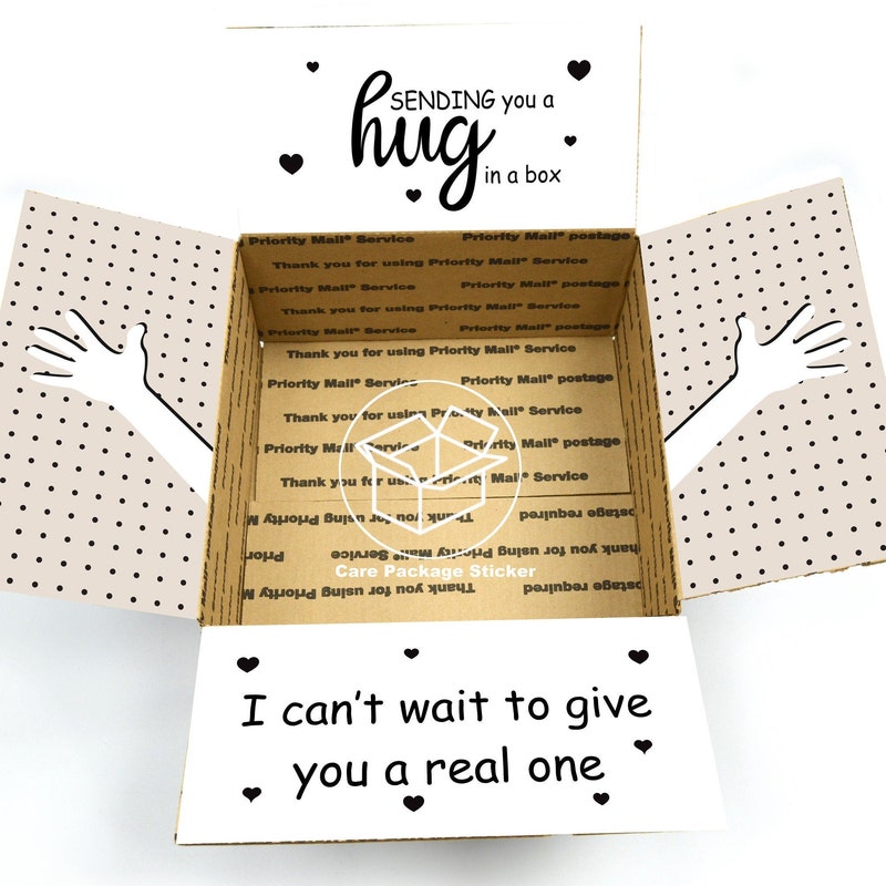 Care Package Box Stickers - Etsy