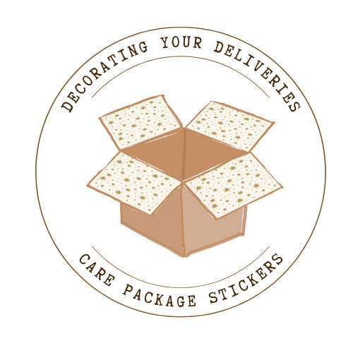 CarePackageSticker - Etsy