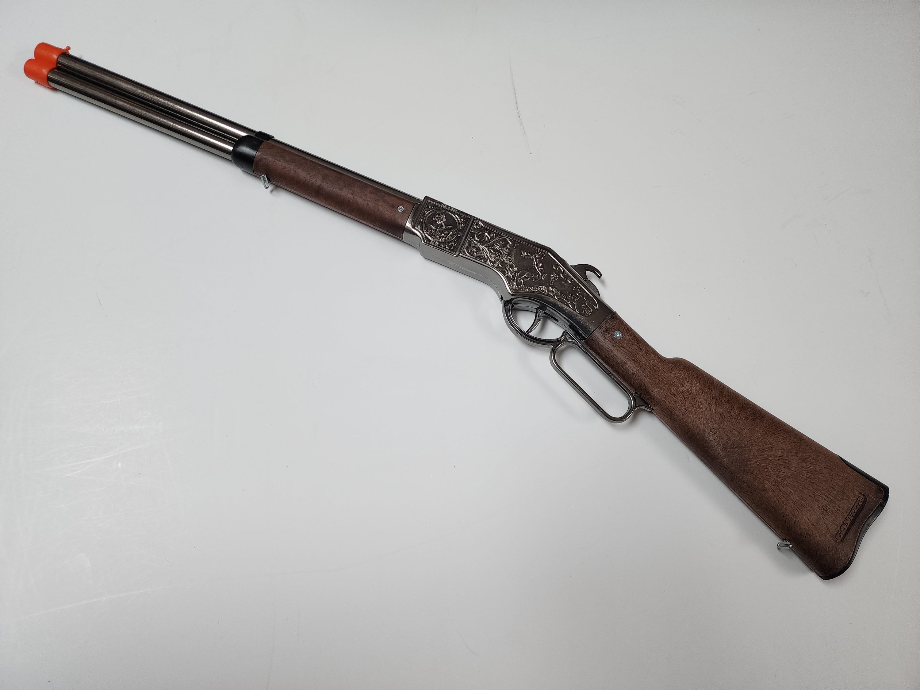 Gonher the Elk Rifle 8 Shot Action Cap Toy Rifle Black Made in Spain ...